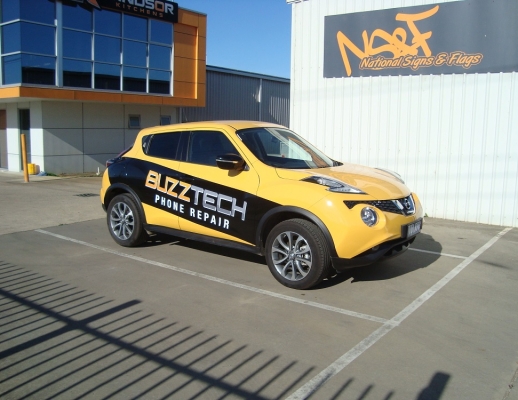 Car Signage, Vehicle, Van, Ute Wraps | National Signs & Flags