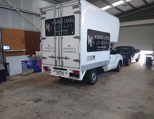 Commercial Vehicles Signage - Truck Sign Writer Geelong